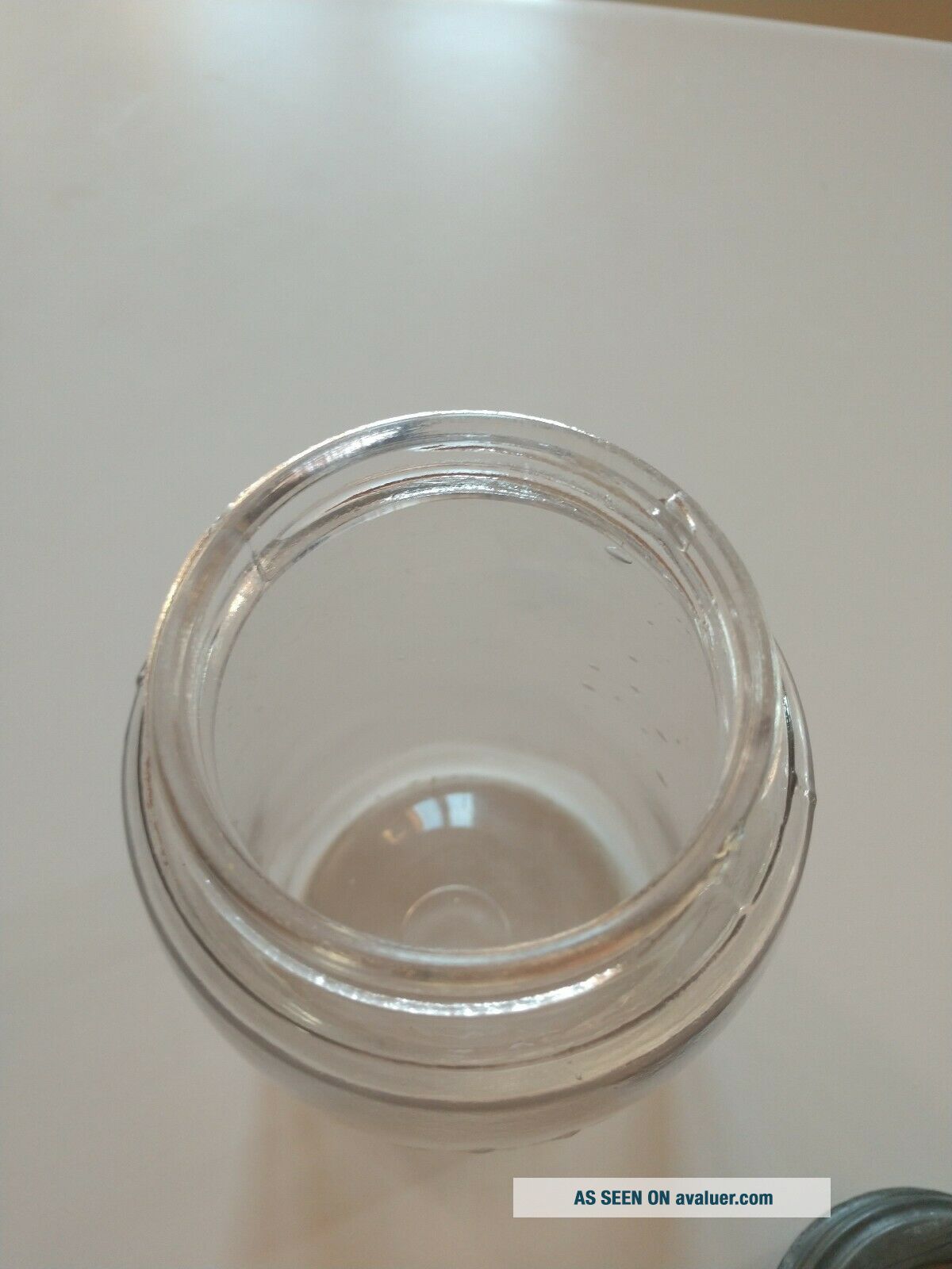 RARE RB 234 Clear Quart Ball 3L Mason Fruit Jar DEAD CLEAR | #1303799