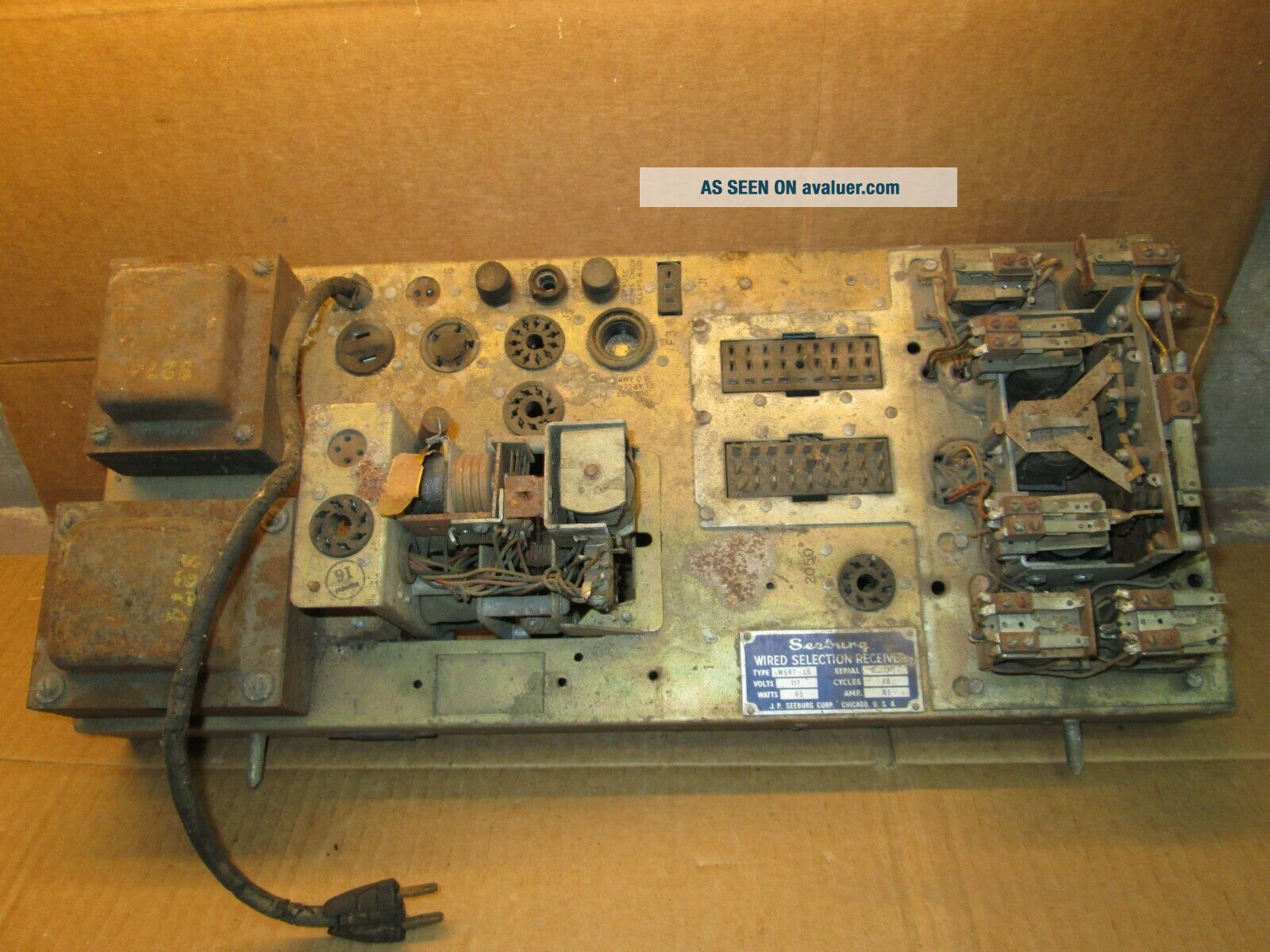 Seeburg 100 R Jukebox Selection Receiver WSR7 - L6 | #1308754