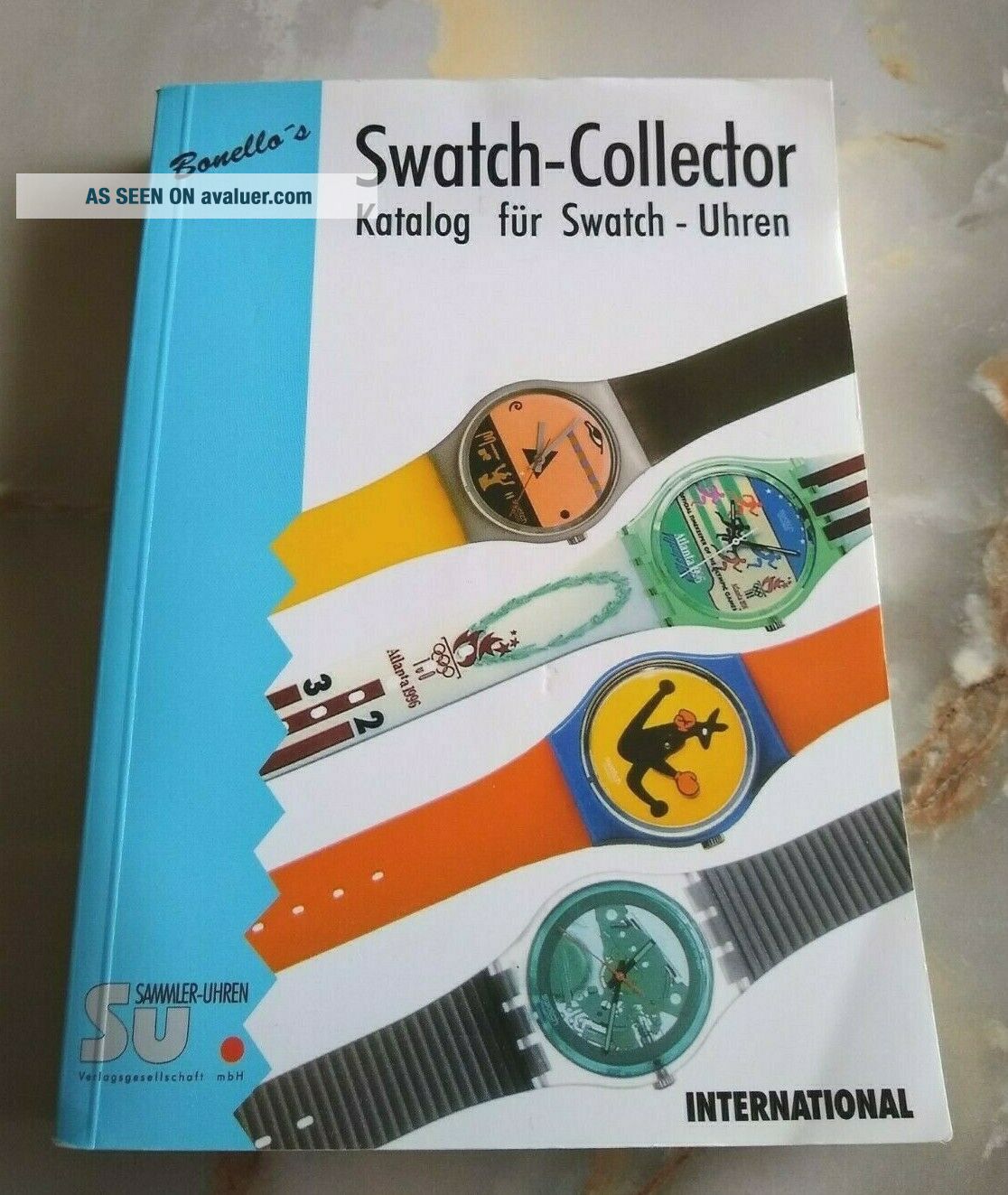 Bonello ' S Swatch Collector International Book (Old Stock) | #1352232