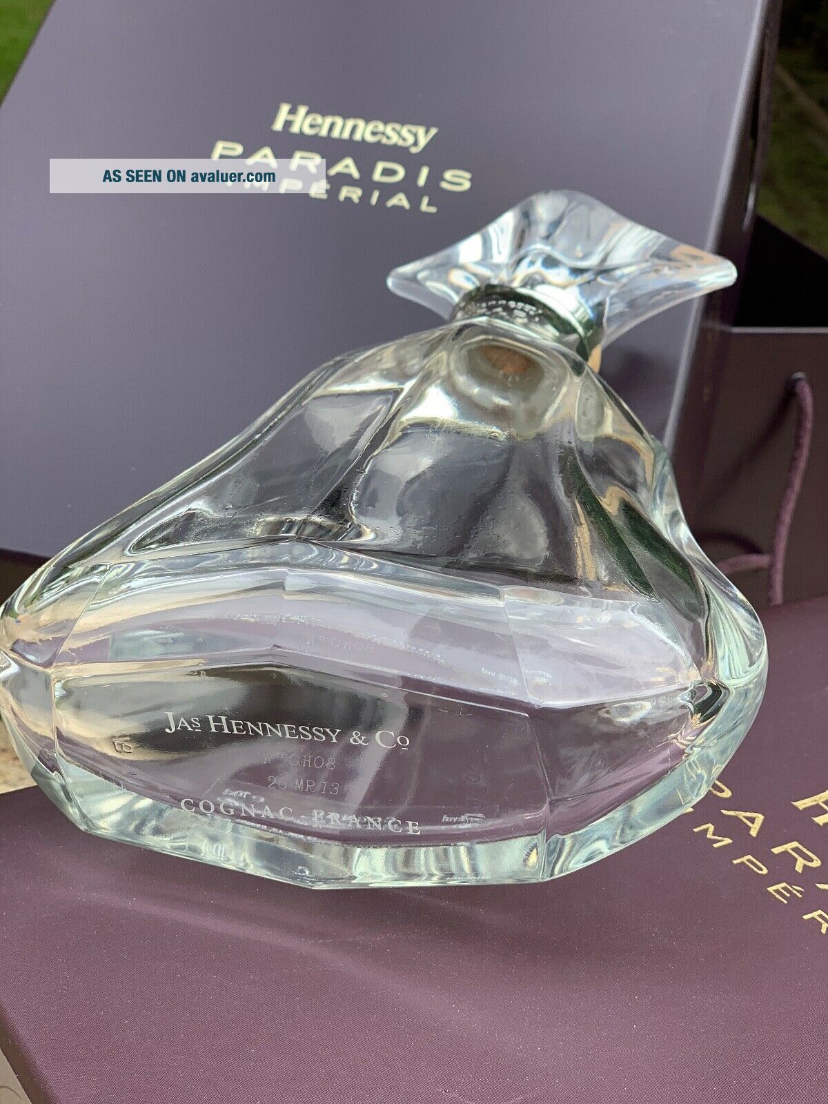 Hennessy Paradis Imperial Empty Bottle Decanter | #1376143