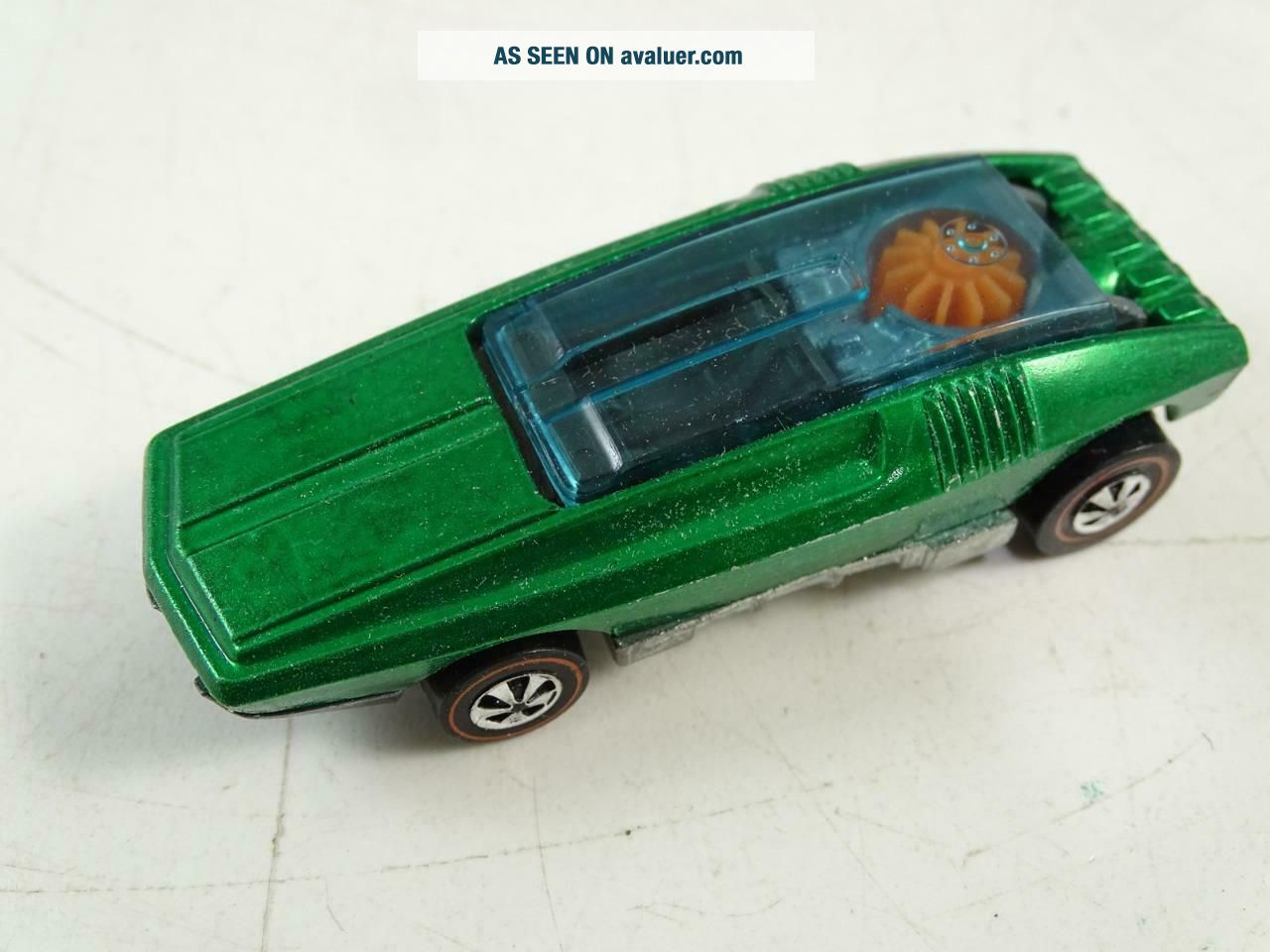 Vintage Redline Hot Wheels Diecast Car Model Toy Whip Creamer Green ...