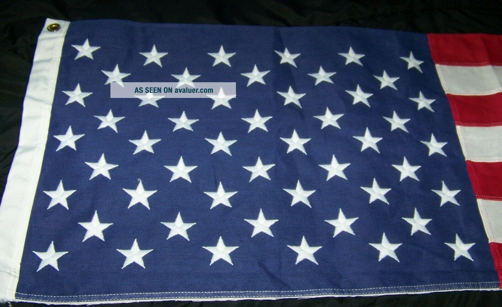 Barack Obama Signed USA Flag Real. | #1378575