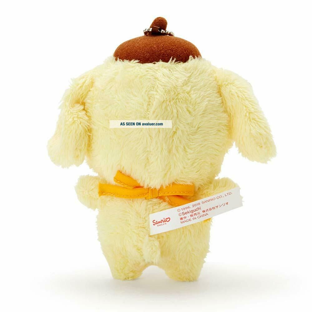 Sanrio Pompompurin X Monchhichi Mascot Holder Pom Pom Purin Japan ...
