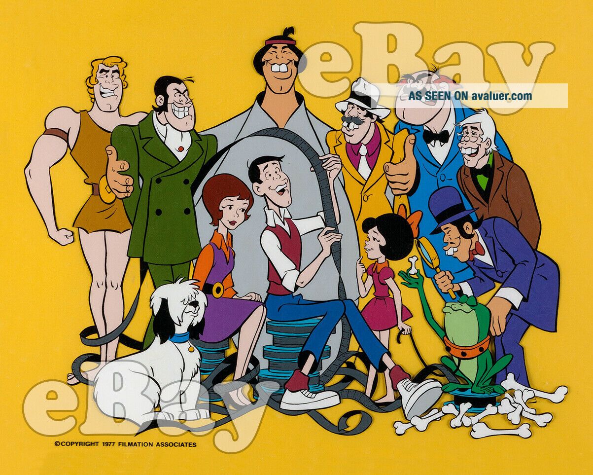 Rare WILL THE REAL JERRY LEWIS SIT DOWN Cartoon TV Photo FILMATION ...