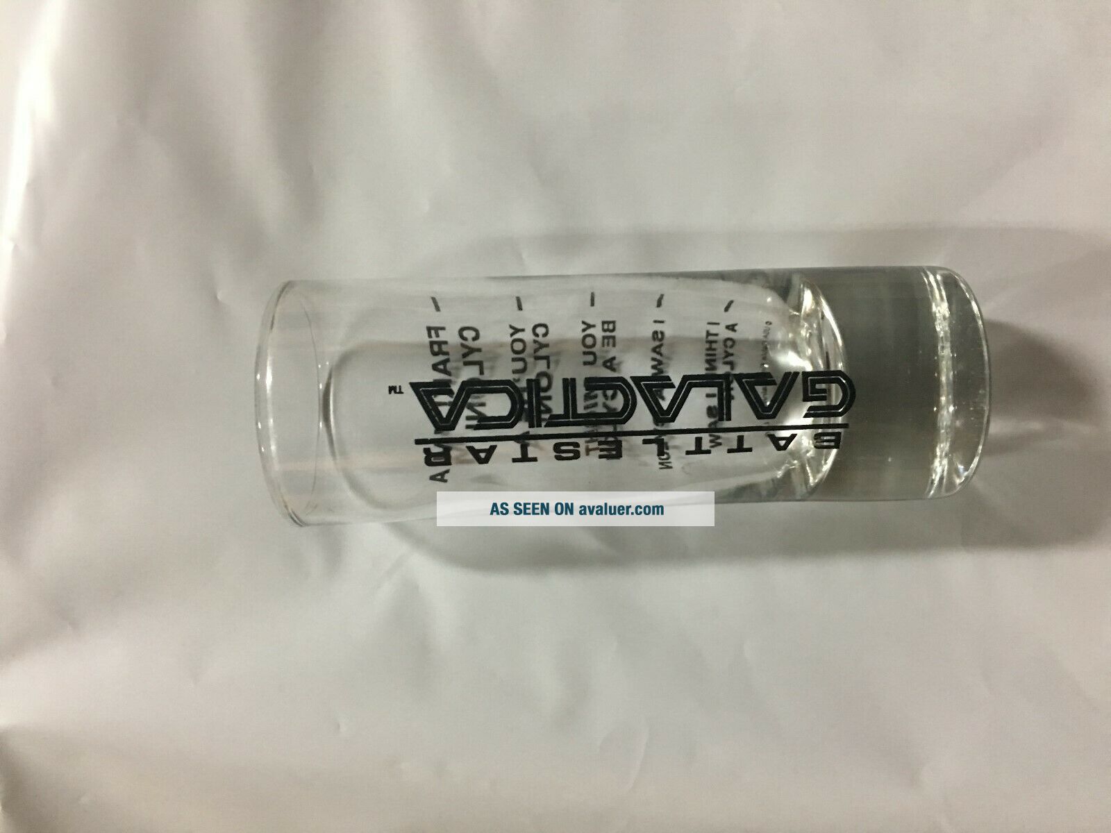 Stargate SG - 1 And Battlestar Galactica LARGE Shot Glasses Set Of 2 ...