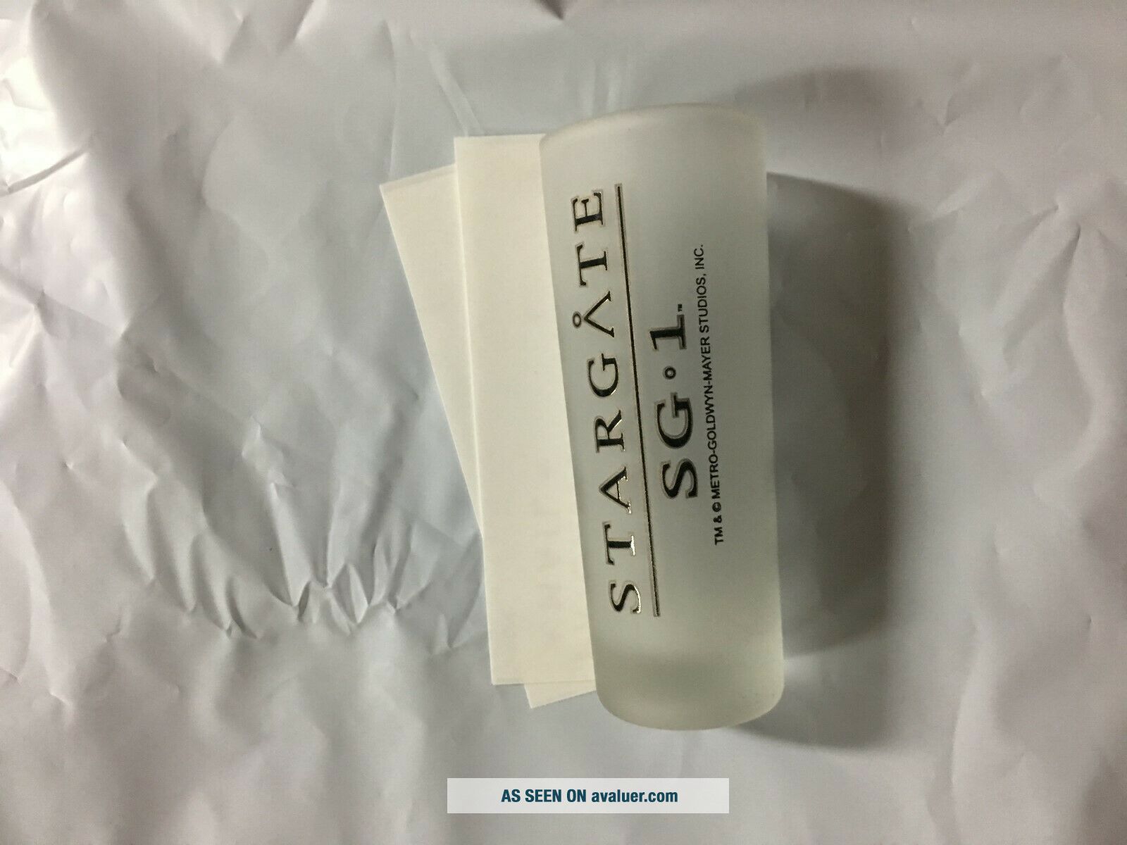 Stargate SG - 1 And Battlestar Galactica LARGE Shot Glasses Set Of 2 ...