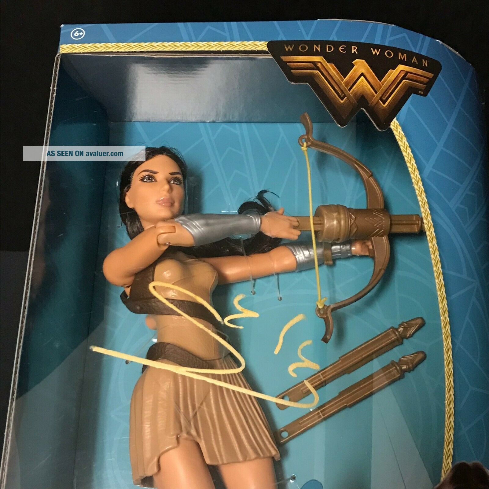 Wonder Woman Action Figure Signed By Gal Gadot | #1421589