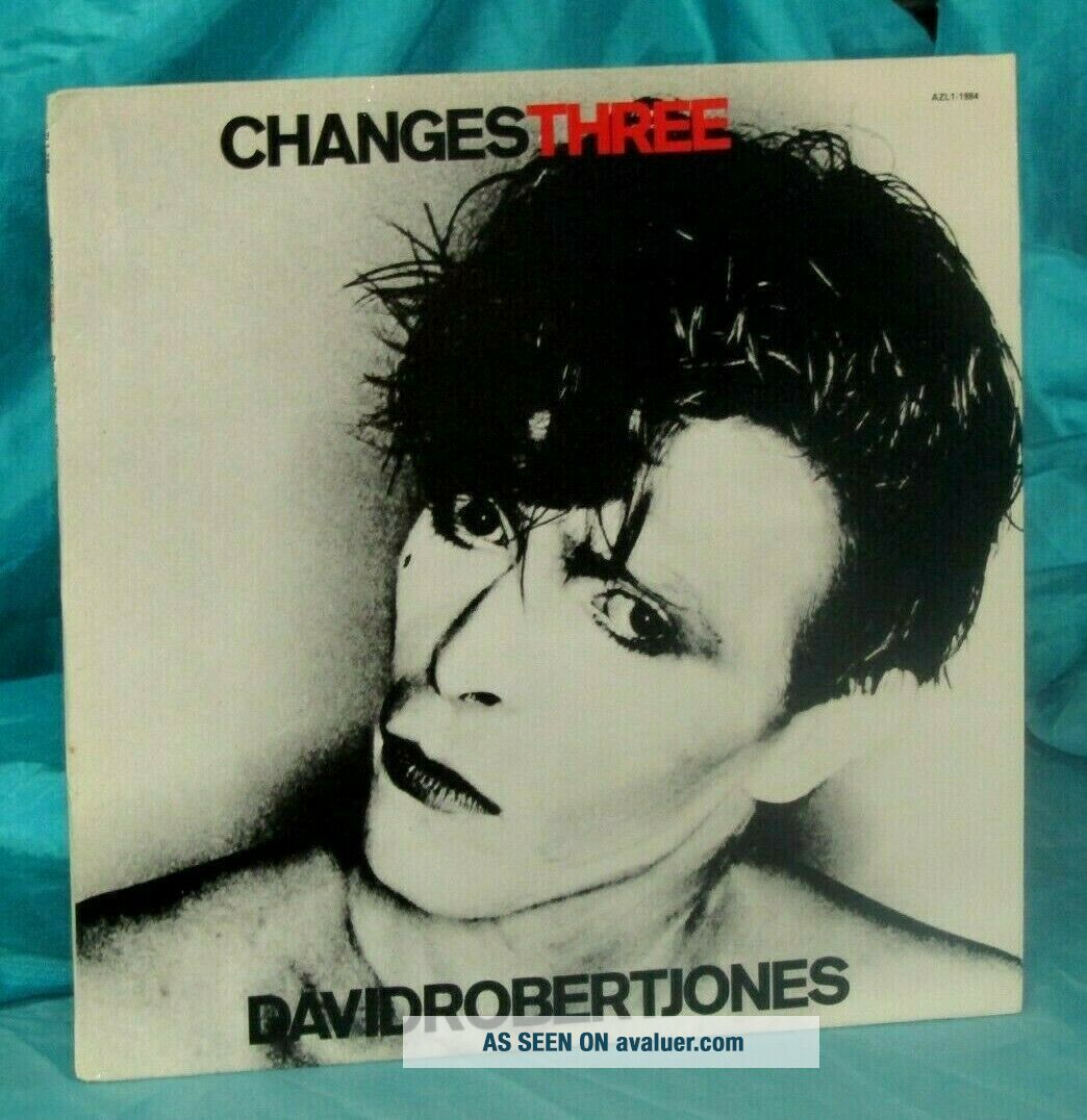 Rare 1983 Glam Rock LP: David Robert Jones (David Bowie) - Changes 3 ...