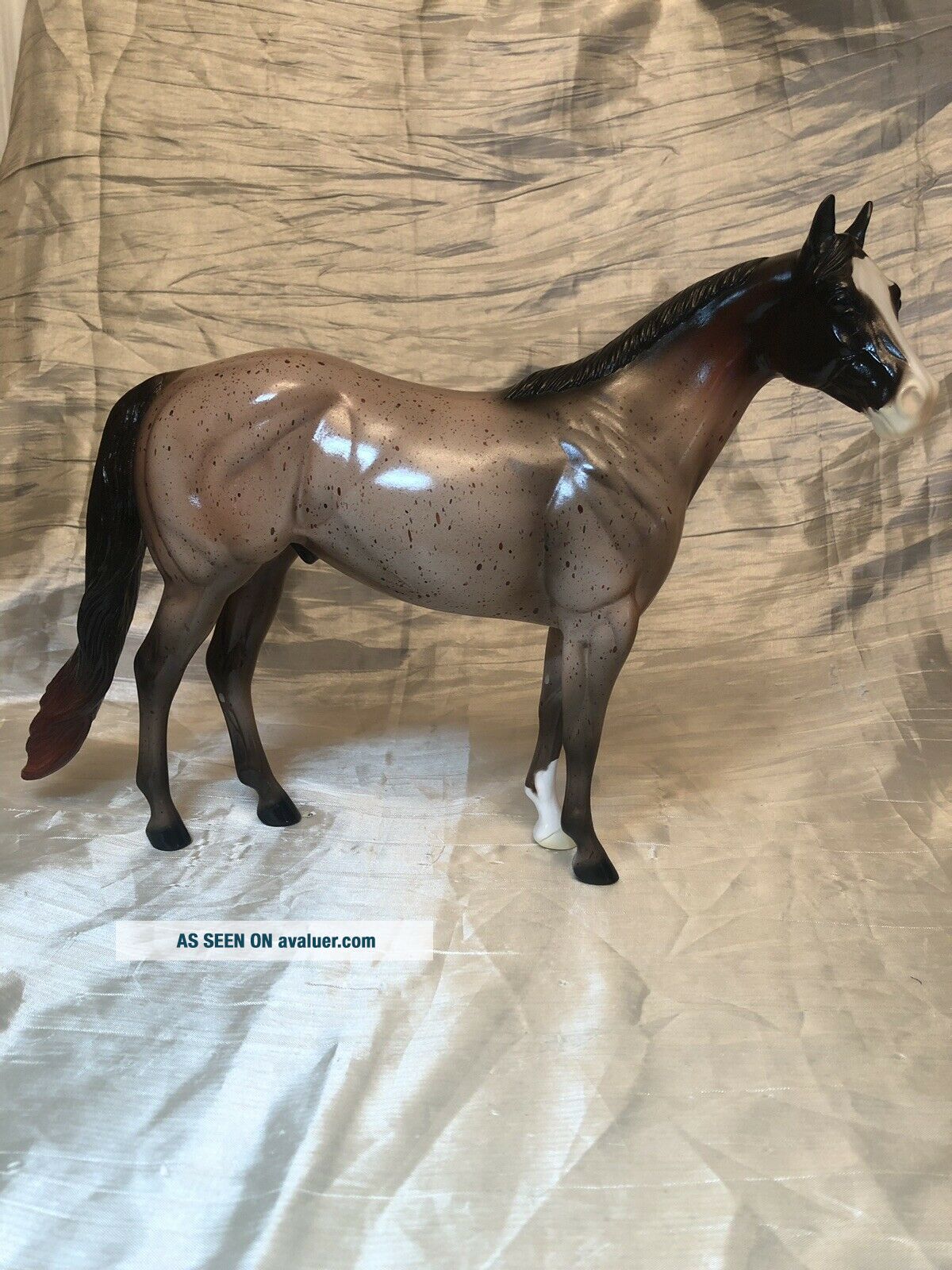 Peter Stone Glossy Red Roan Ish Ideal Stock Horse | #1484621