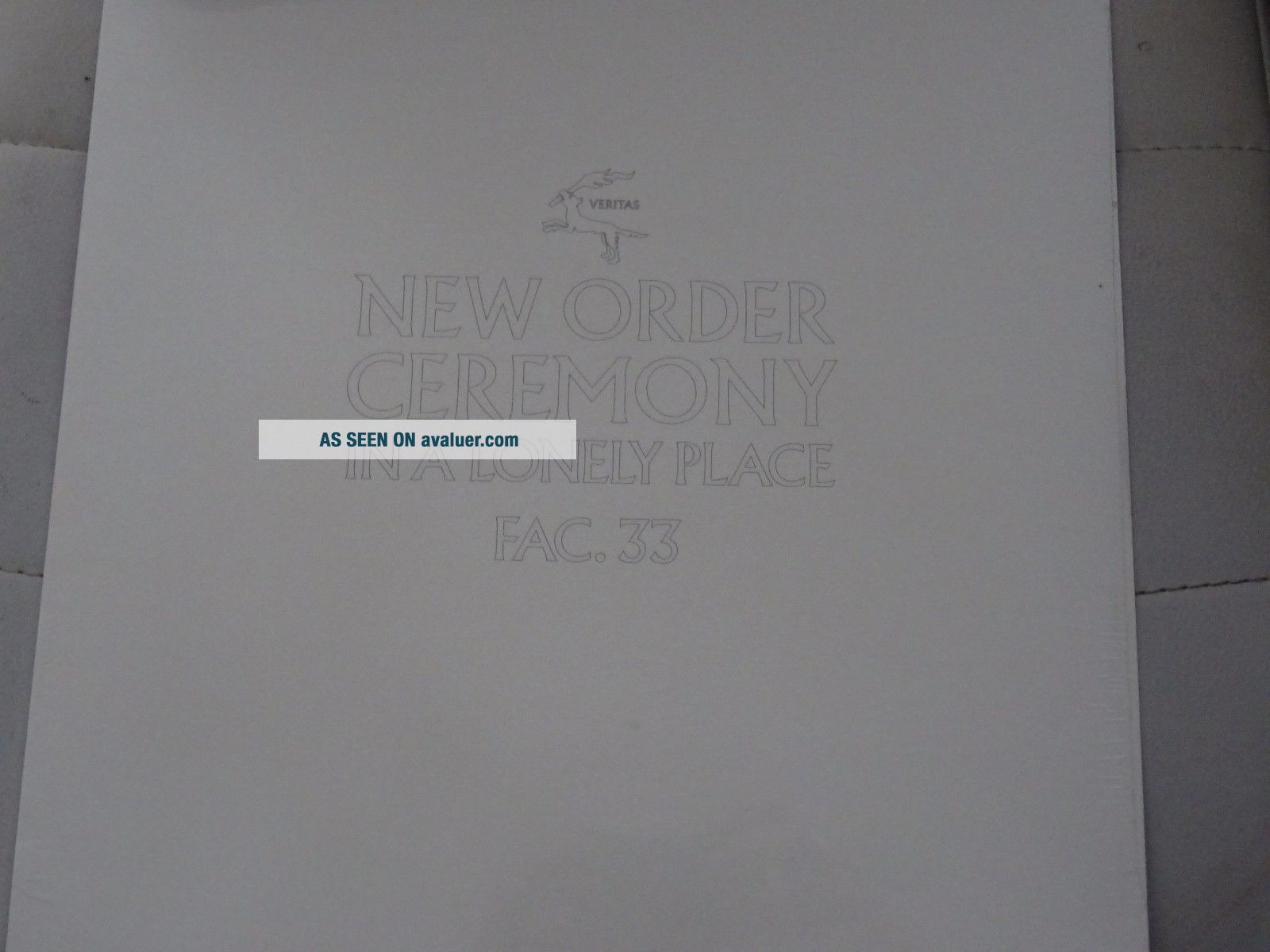 Order Joy Division Ceremony In A Lonely Place Limited 12 " RSD FAC. 33 ...