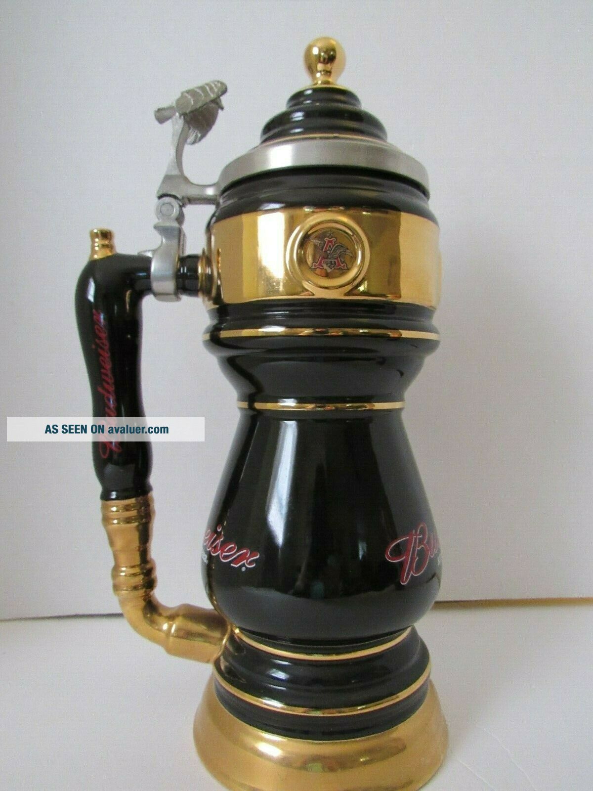 Anheuser Busch - Budweiser Beer Stein Draught Tower Stein II; CS542 ...