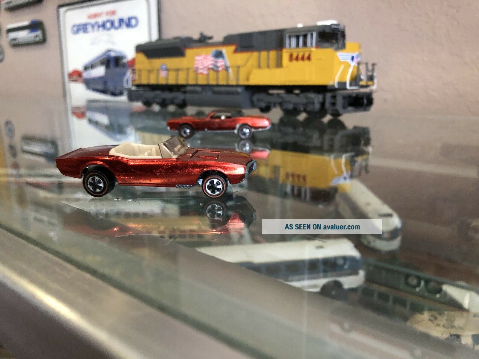 Vintage 1967 Hot Wheels Red Custom Firebird Redline Diecast Car Mattel ...