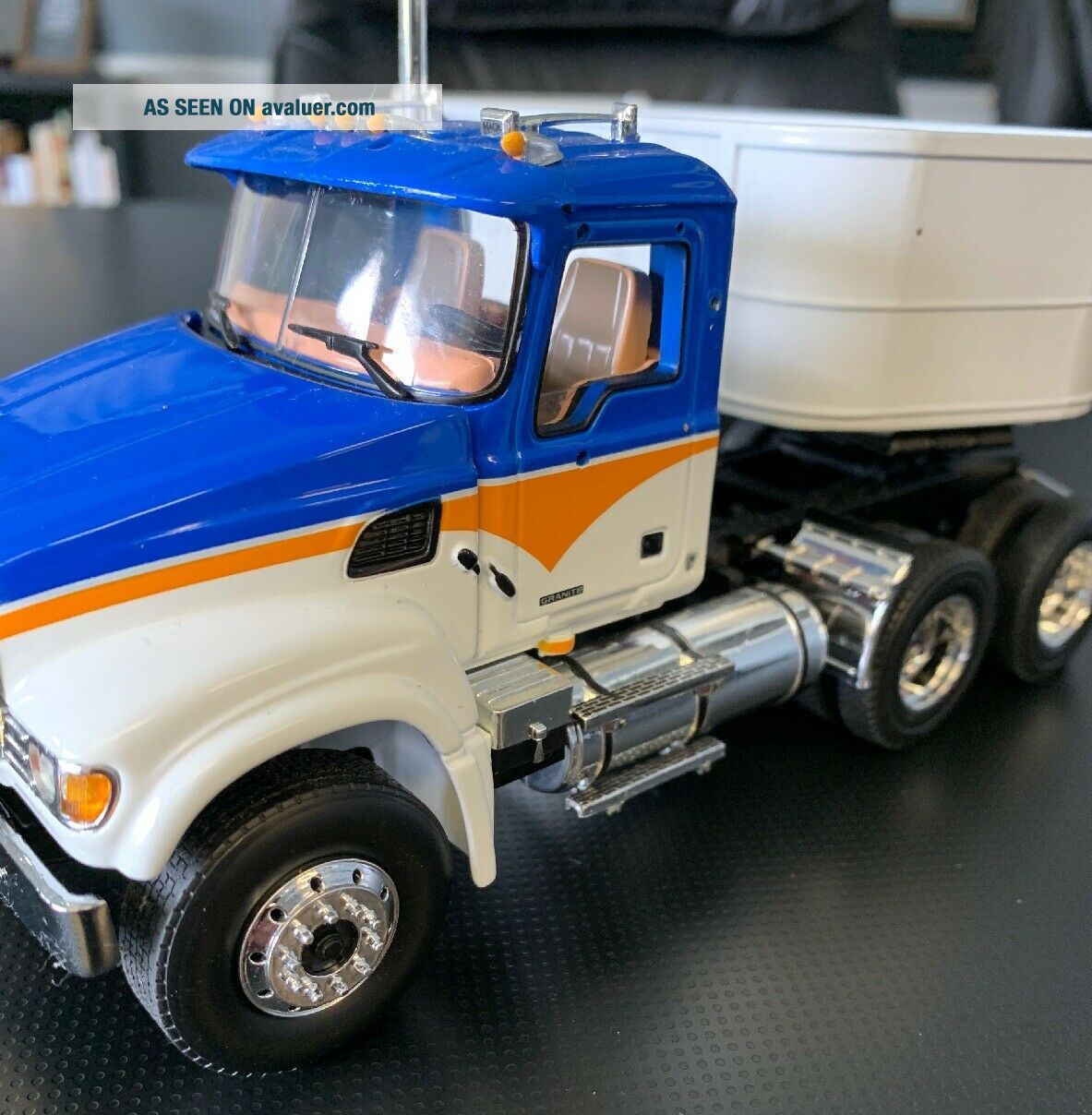 Progressive Insurance Die Cast Mack Semi Dump Truck. | #1552029