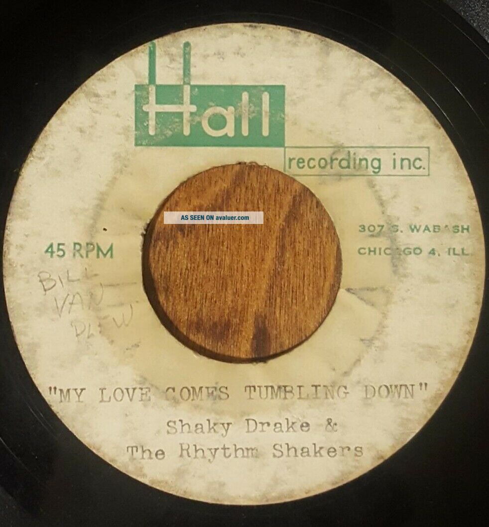 Shakey Drake & The Rhythm Shakers - Rare Rockabilly Acetate - Hall ...