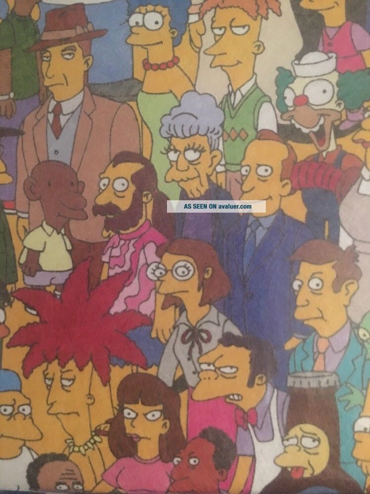The Simpsons Mighty Wallet Bill Fold Tyvek Paper Wallet Lootcrate ...