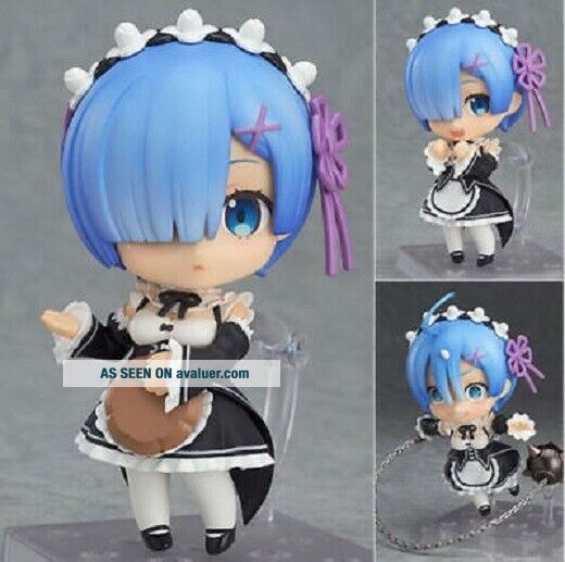Nendoroid 663 Re:Life In A Different World From Zero Rem PVC Figure Toy ...