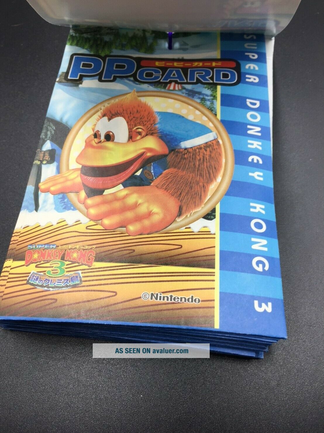 Donkey Kong Nintendo PP Card 1 Bunch Old Card Very Rare Amada From ...