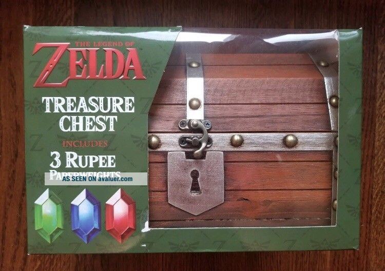 Legend Of Zelda Rupee Chest Paperweight - Rupee Paper Weight Chest ...