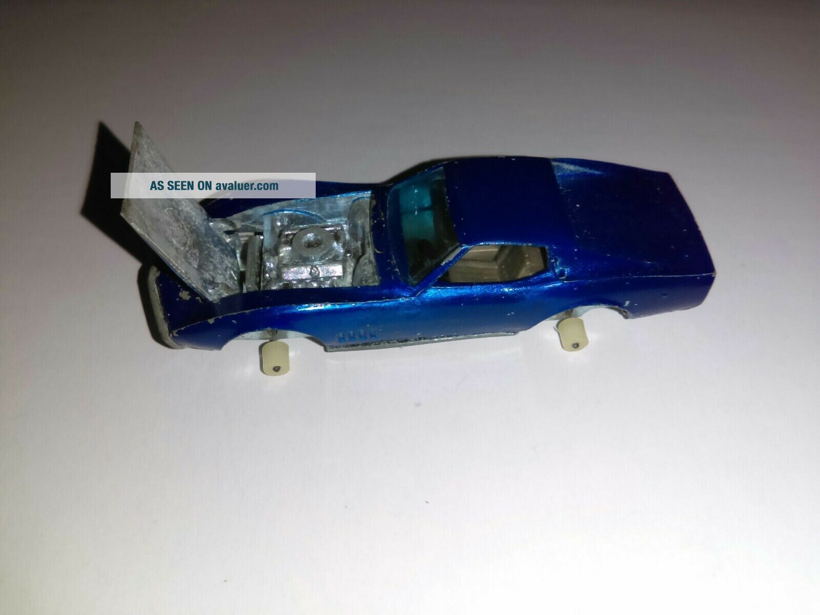 REDLINE VINTAGE 1967 HOT WHEELS CUSTOM CORVETTE HK EARLY TM BASE. READ ...