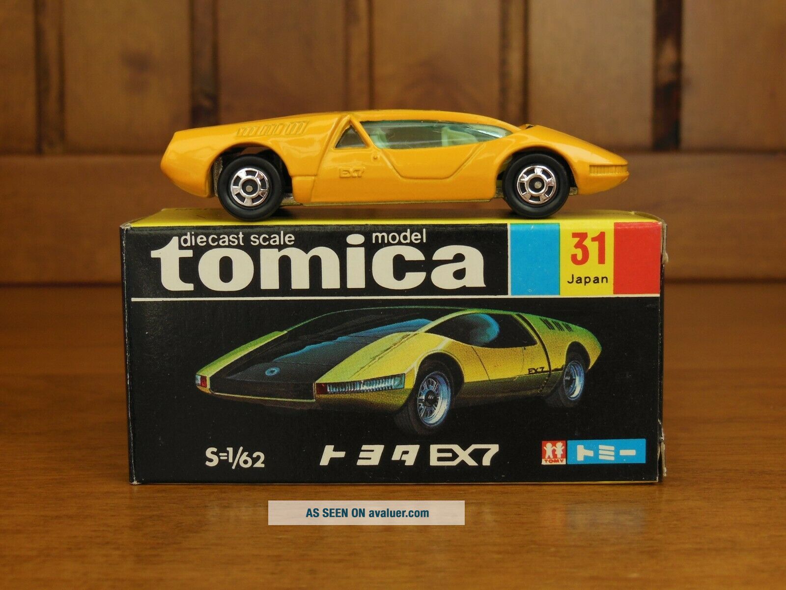 TOMY Tomica 31 TOYOTA EX7, Made In Japan Vintage Pocket Car Rare | #1658233