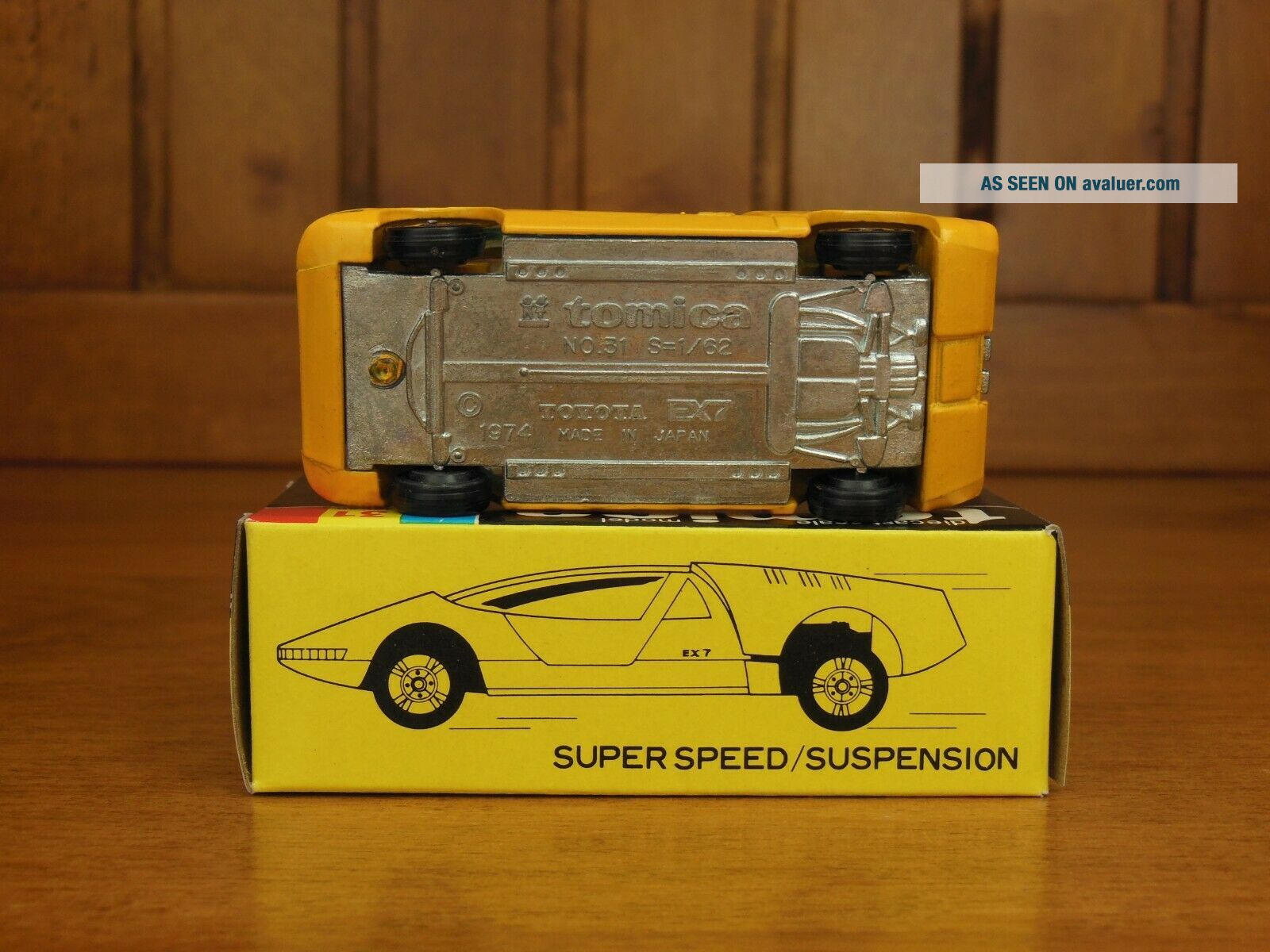 TOMY Tomica 31 TOYOTA EX7, Made In Japan Vintage Pocket Car Rare | #1658233