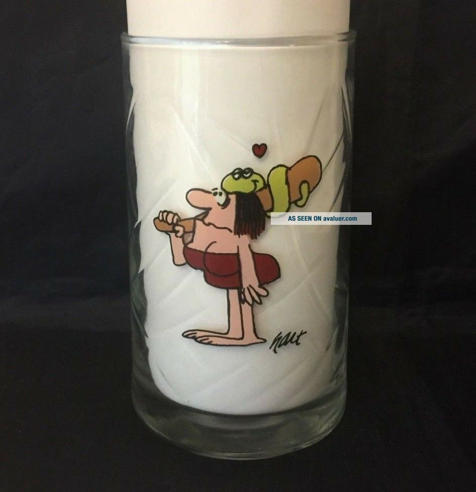 Vintage 1981 Arby ' S Johnny Hart BC Comics Fat Broad Ice Age Collector ...