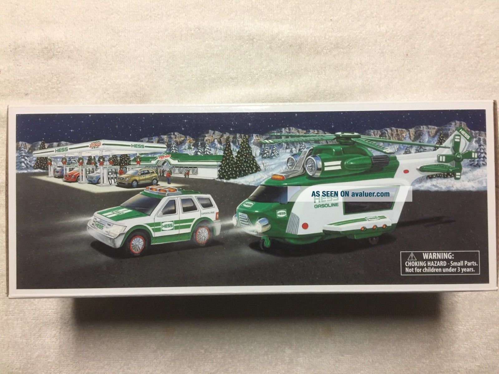 2012 Hess Jet Helicopter And Rescue - With The Box | #1663887