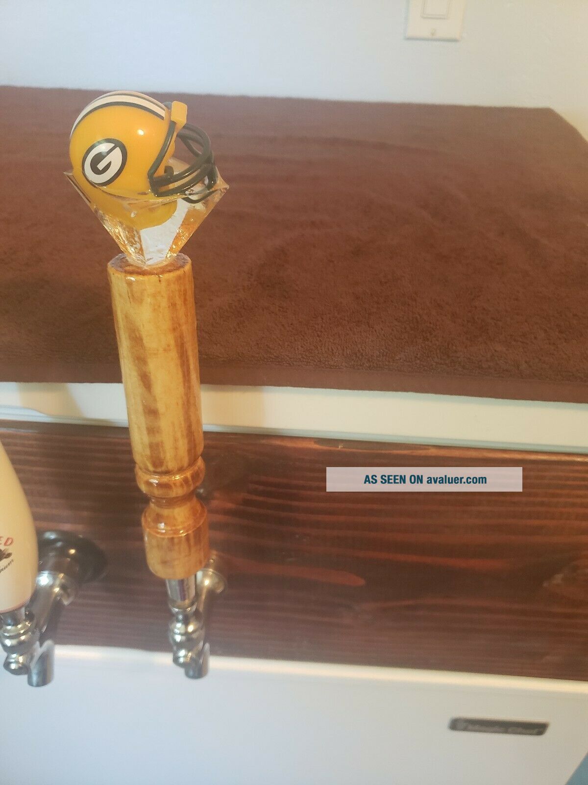Green Bay Packers Helmet Beer Tap Handle Kegerator | #1673243