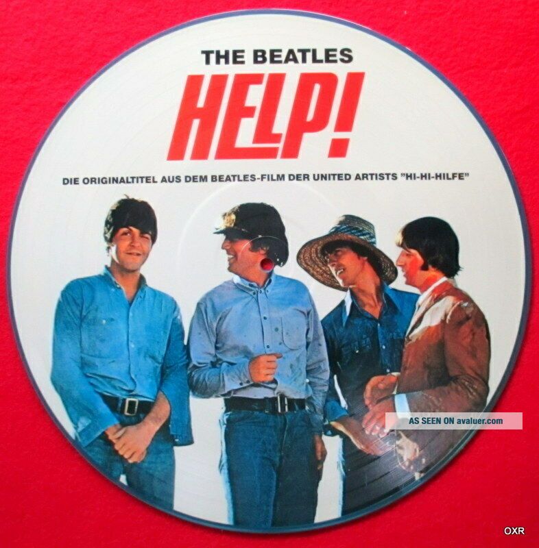The Beatles Picture Disc Record 12 " LP - Help Dutch Pressing | #1576397