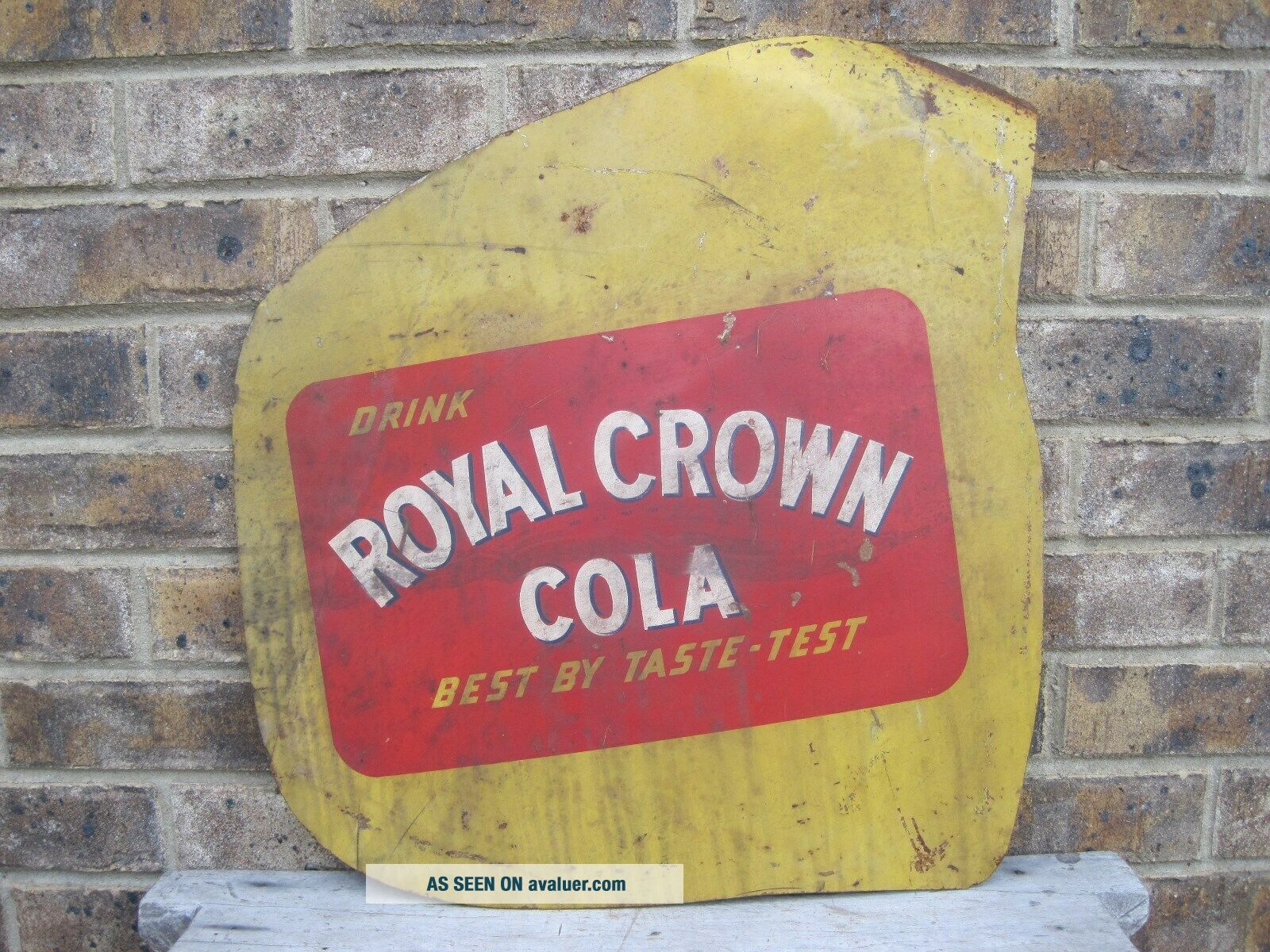 Drink Royal Crown Cola Sign Cooler, Drink Machine RC Cola Vintage ...