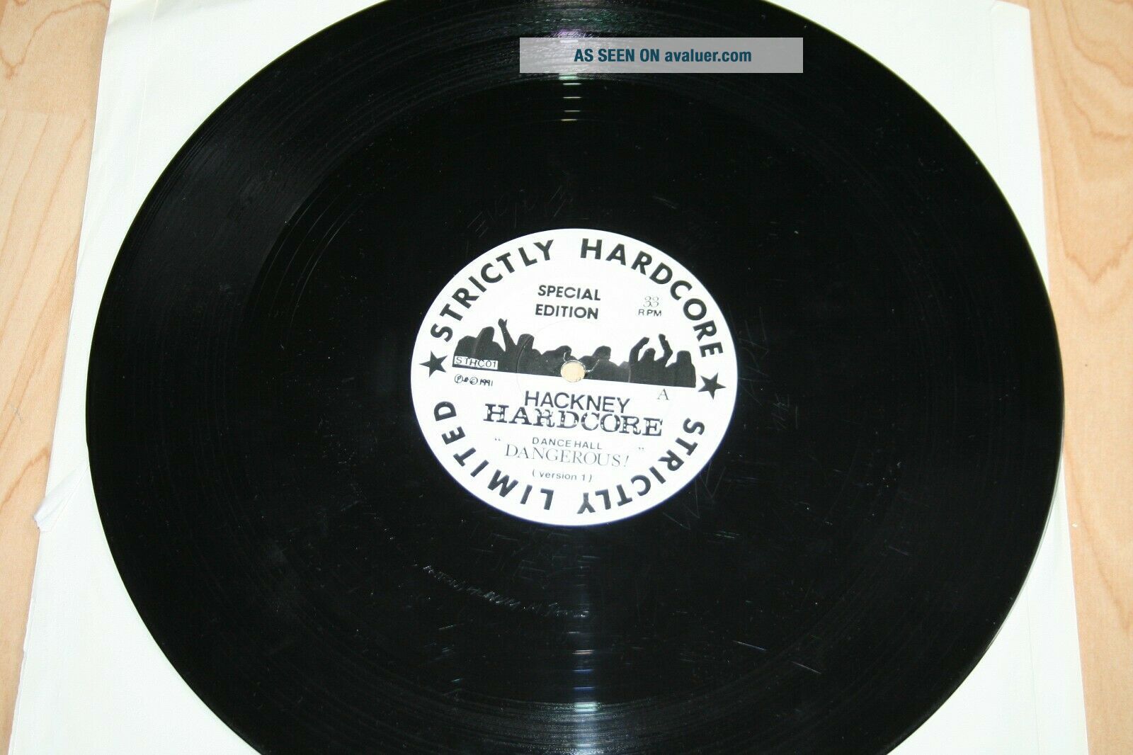 HACKNEY HARDCORE DANCE HALL DANGEROUS 1991 UK SPECIAL EDITION PROMO 12 ...