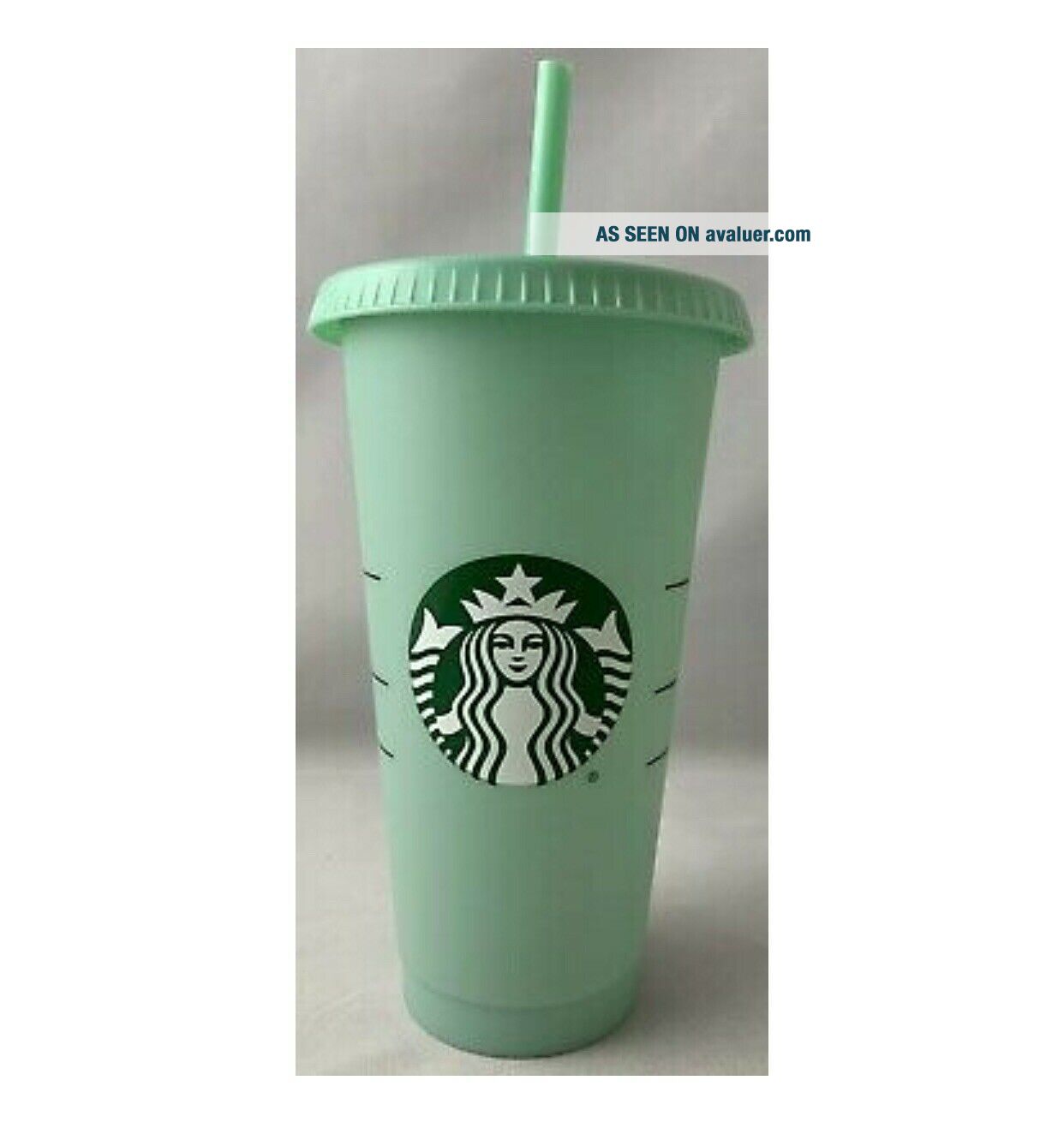 STARBUCKS COLOR CHANGING Cold Venti Cup Lid Straw SINGLE CUP ARCTIC ...