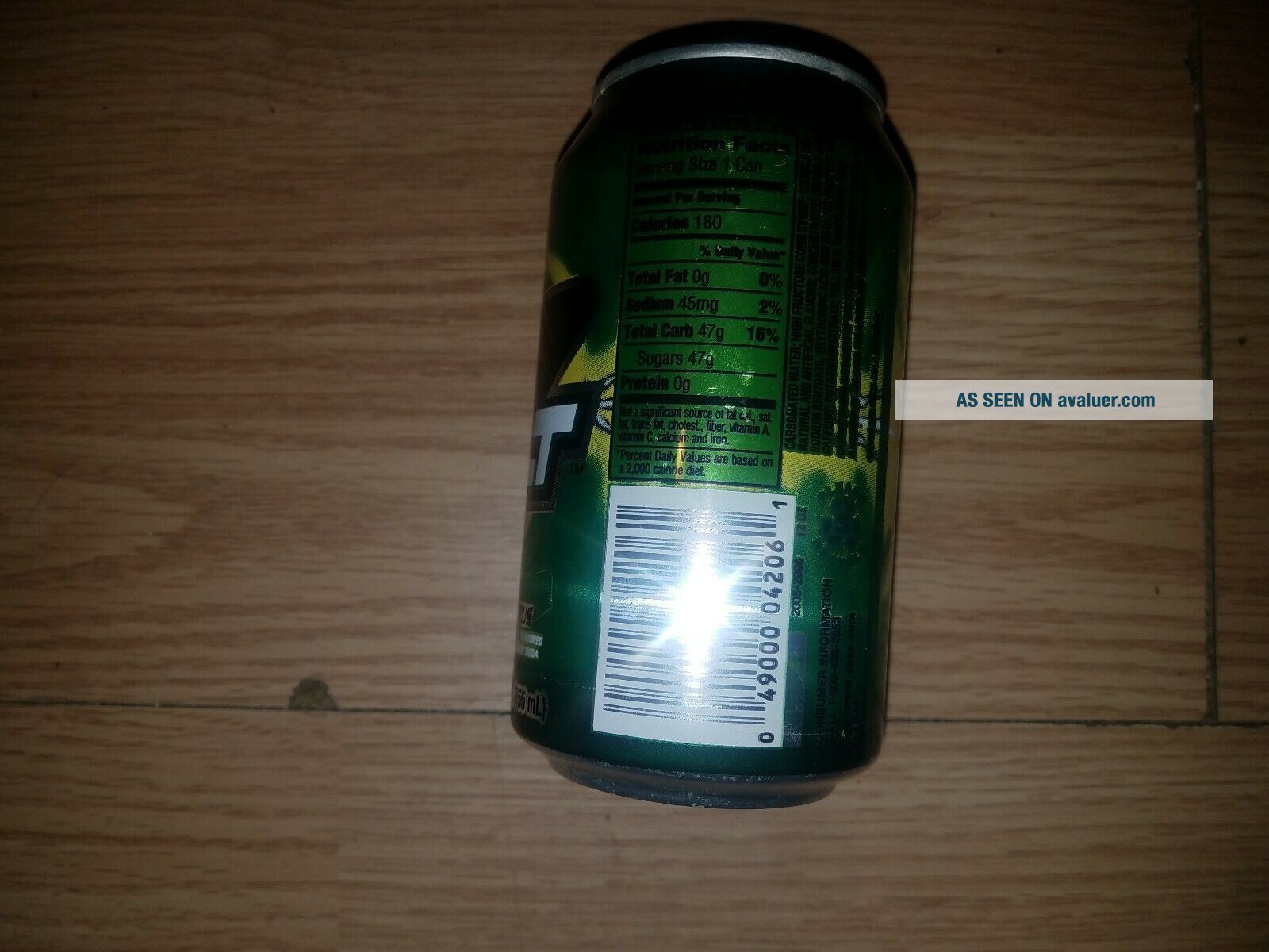 Vault Soda Citrus Pop One FULL Can | #1690997