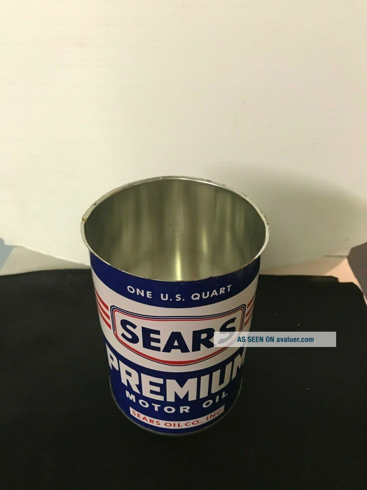 SEARS Vintage Oil Can 1965 NOS Old Stock | #1701153