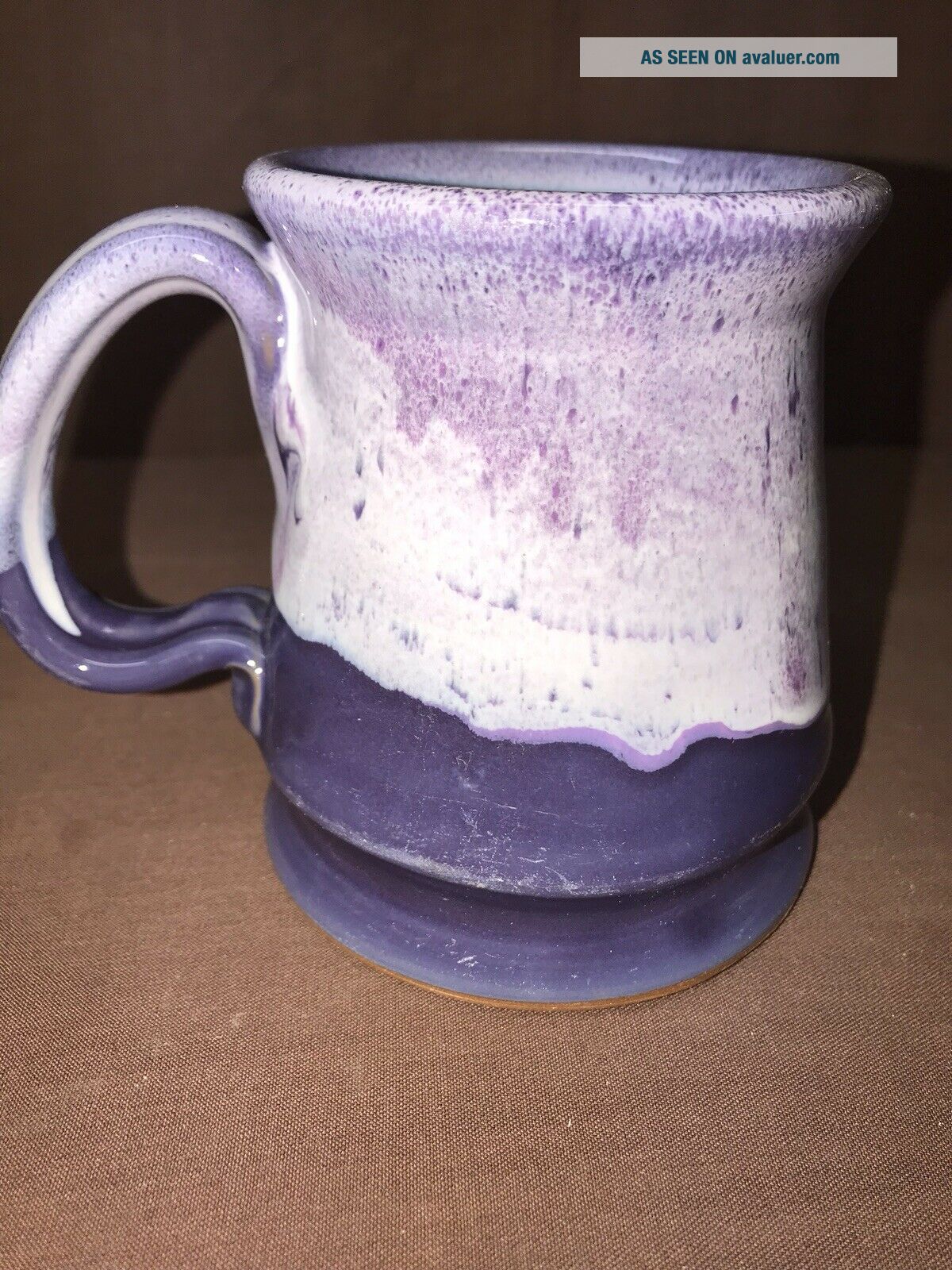 DENEEN POTTERY BLUE VIOLET MANSION NAPA CALIFORNIA MUG | #1677205
