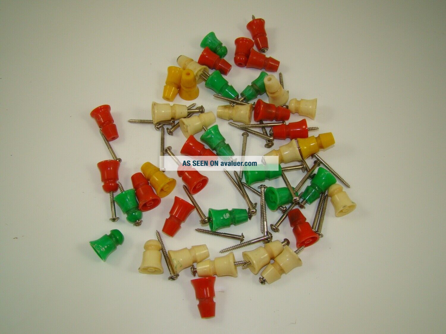 60s Gottlieb EM Marble Playfield Posts And Screws Pinball Part From ...
