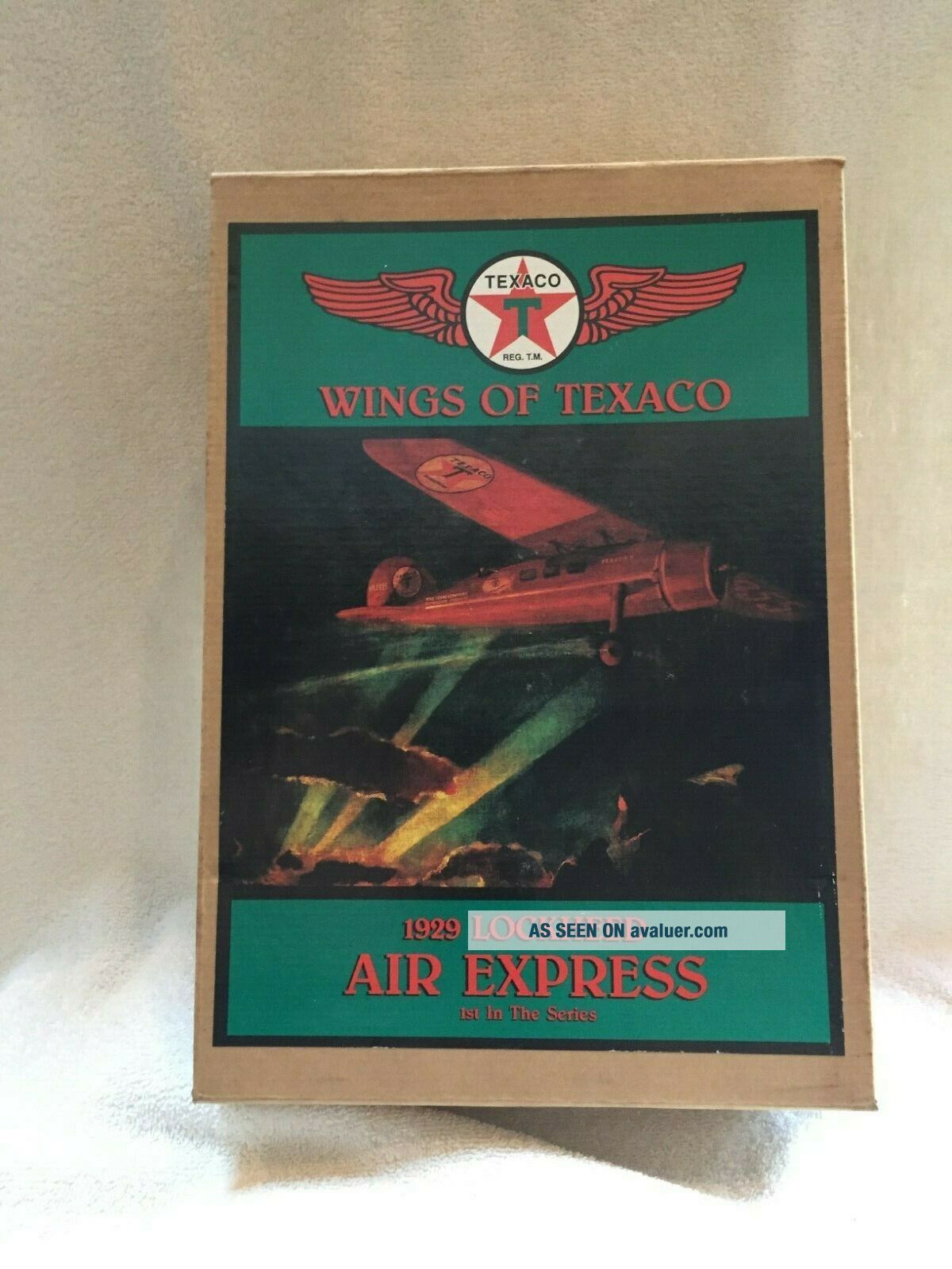 1993 ERTL WINGS OF TEXACO 1929 LOCKHEED AIRPLANE 1ST IN THE SERIES ...