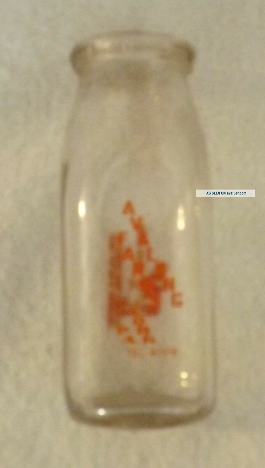 Vintage Half Pint Glass Milk Bottles From Avalong Farms York Pa | #1735620
