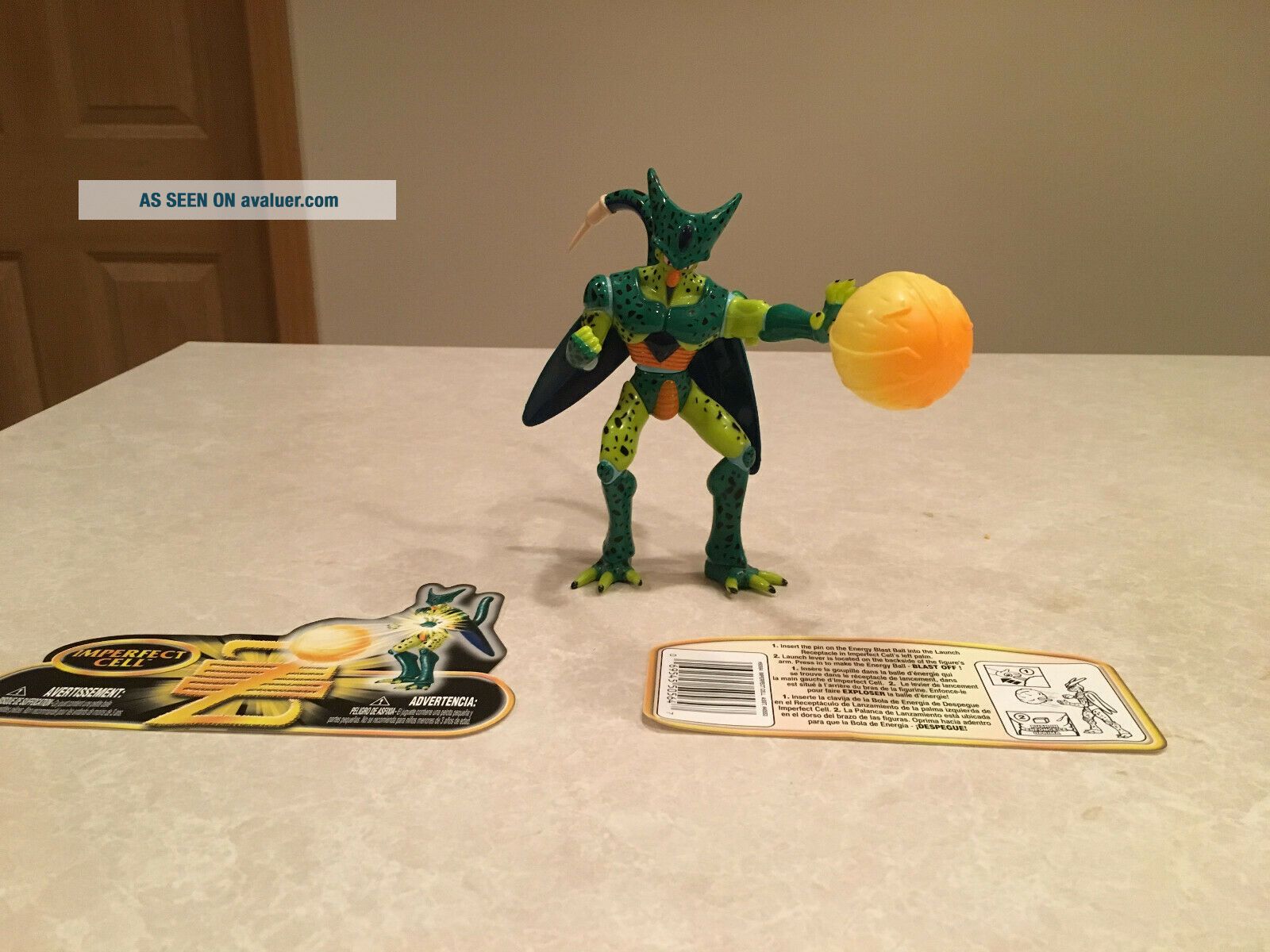 Dragon Ball Z DBZ Irwin Imperfect Cell Energy Ball Blast Figure | #1664366