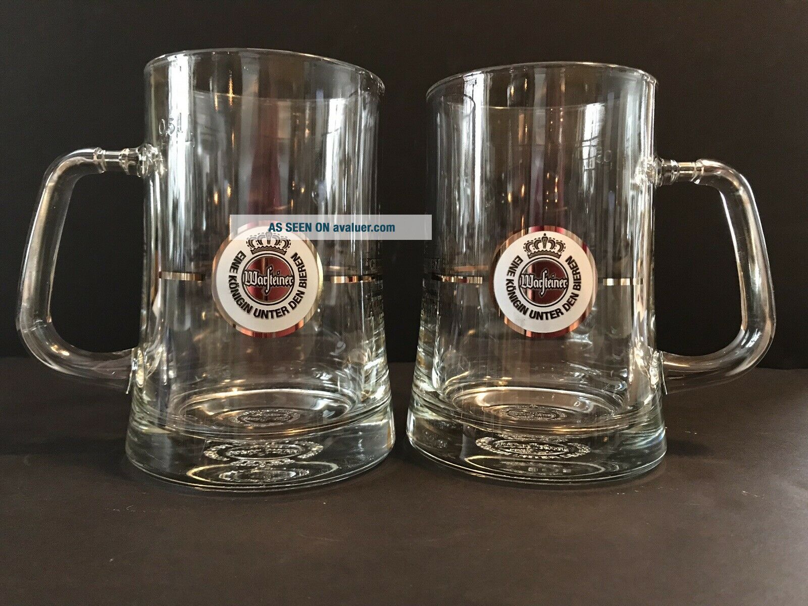 Warsteiner. 5L German Beer Stein/Mug Eine Königin Unter Den Bieren Gold ...