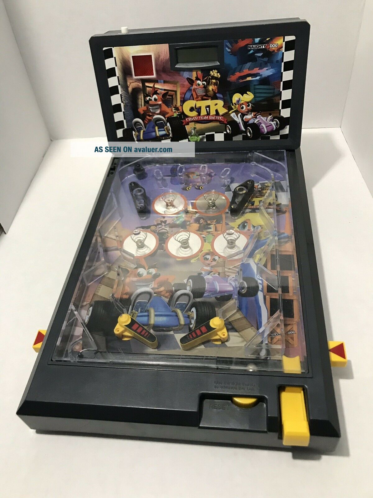 1999 CTR Crash Bandicoot Team Racing Electronic Pinball Tabletop ...