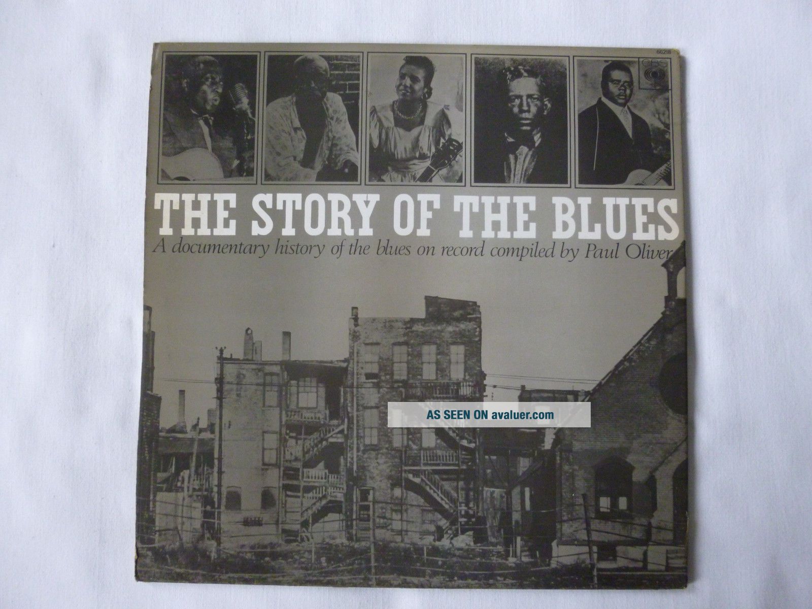 THE STORY OF THE BLUES PAUL OLIVER EX/EX 1969 UK CBS 2x VINYL LPs ...