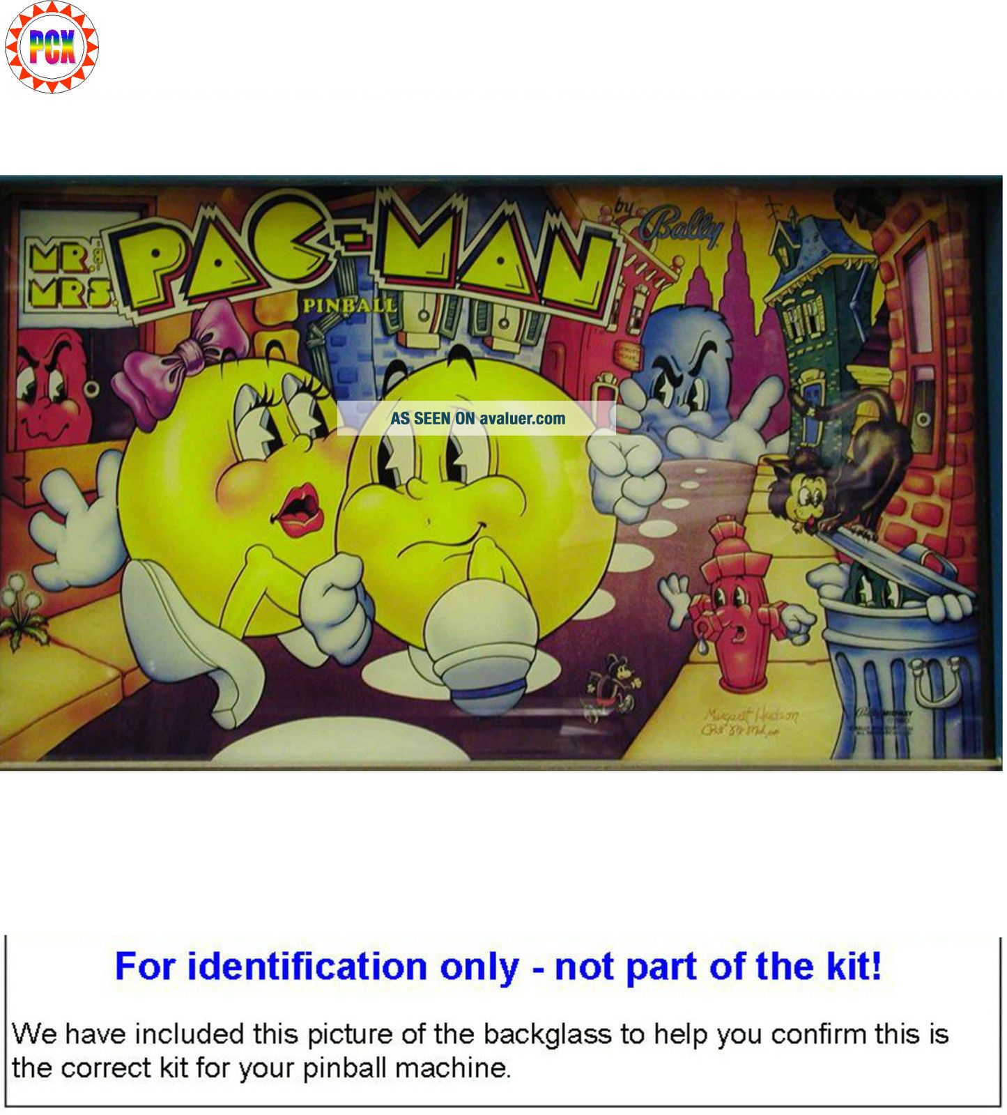 1982 Bally Mr. & Mrs. Pac - Man Pinball Rubber Ring Kit | #1626209