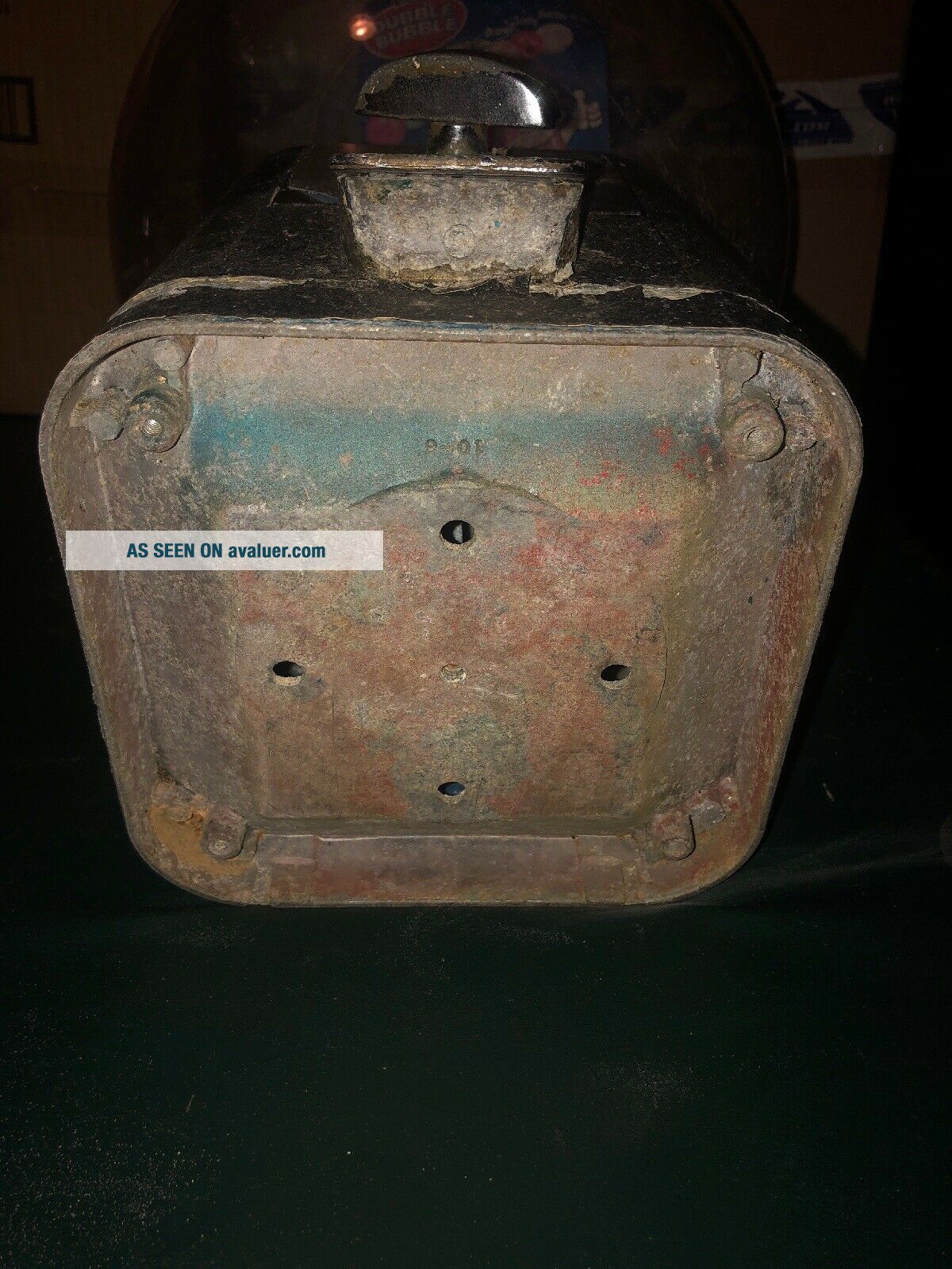 Beaver 25 Cent Gumball, Big Globe Vending Machine Vintage Candy Machine ...