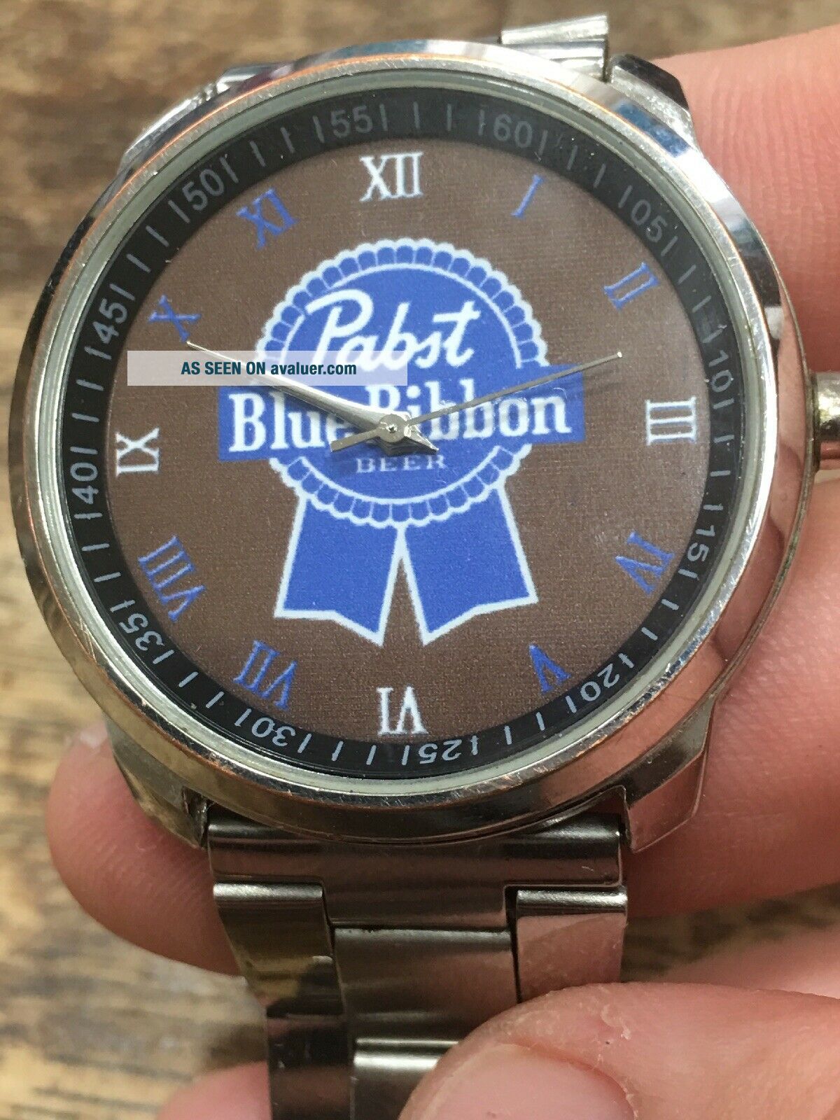 Pabst Blue Ribbon Beer Watch With Battery Perfect. | #1759905
