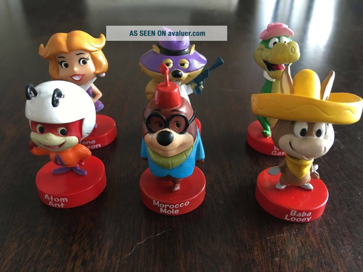 Extremely Rare Hanna & Barbera PVC Figures 6 Items Set Limited In Japan ...