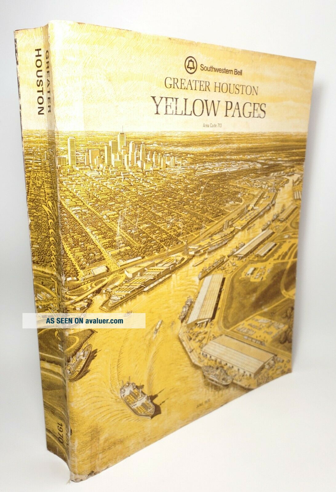 Greater Houston Yellow Pages 1970 Texas City Directory Bell Telephone ...
