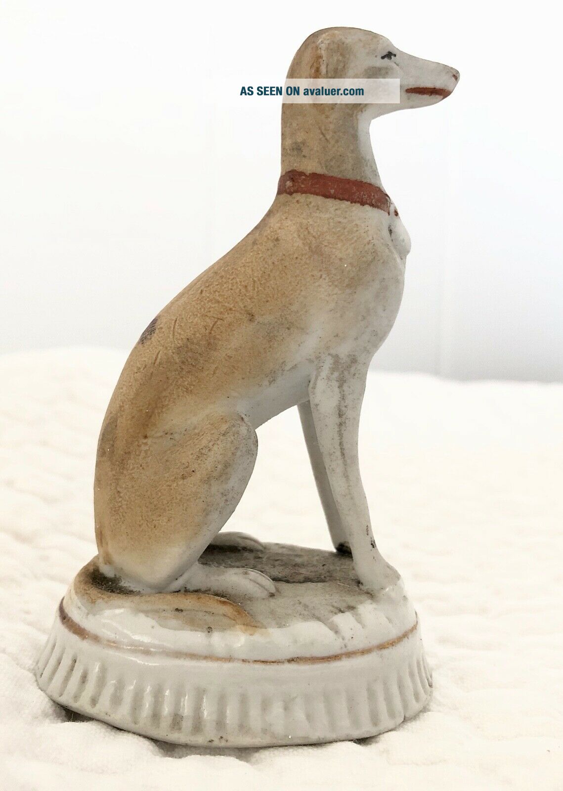 Vintage Greyhound Italian Greyhound Whippet Porcelain Hand Painted ...