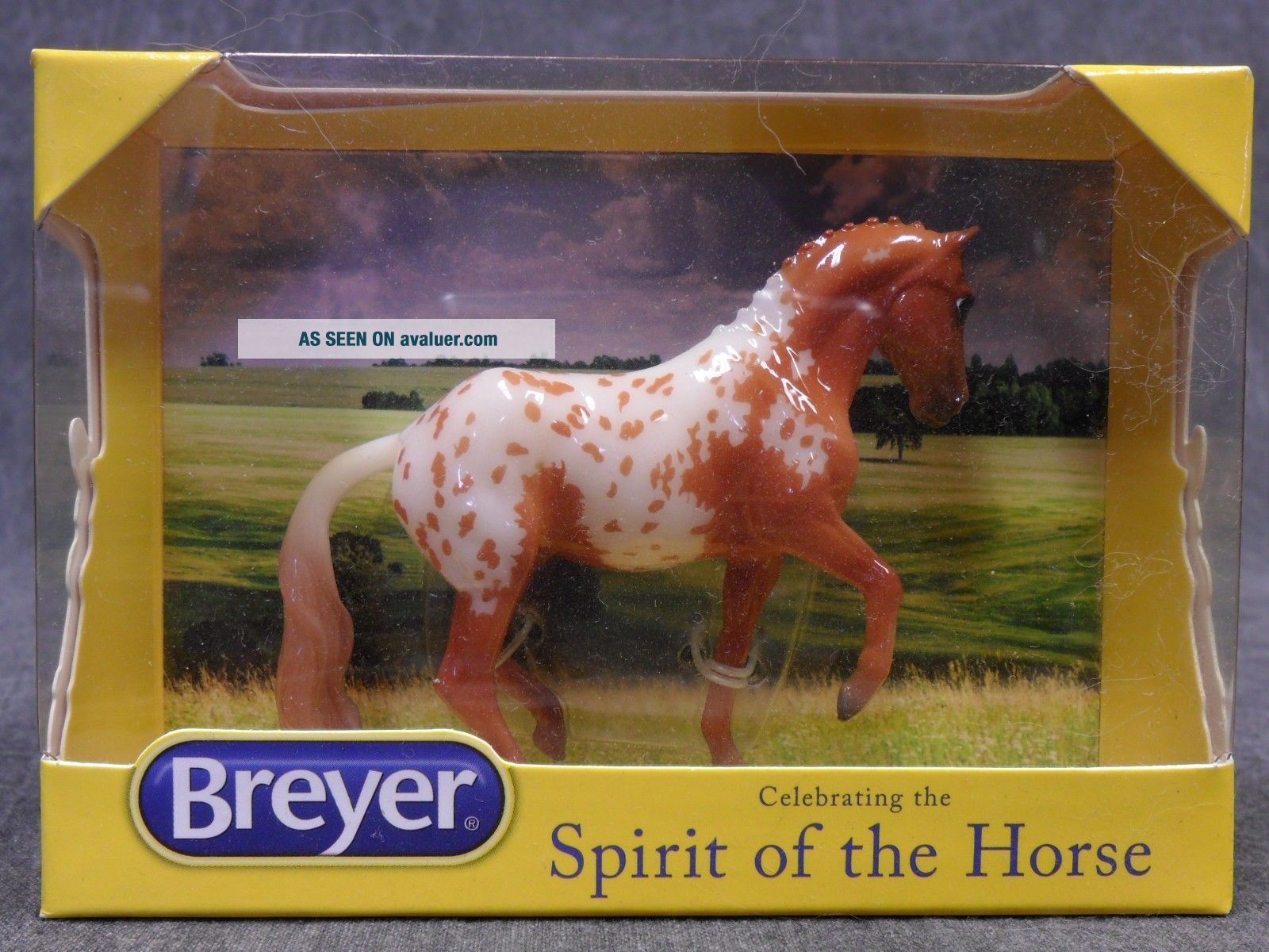 Breyer NIB Aiden 712246 Glossy Appaloosa Valegro Stablemate Club Model ...
