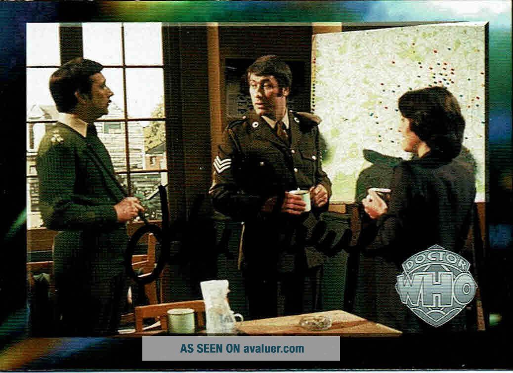 JOHN LEVENE - Doctor Who / Sgt. John Benton - Autograph Trading Card ...